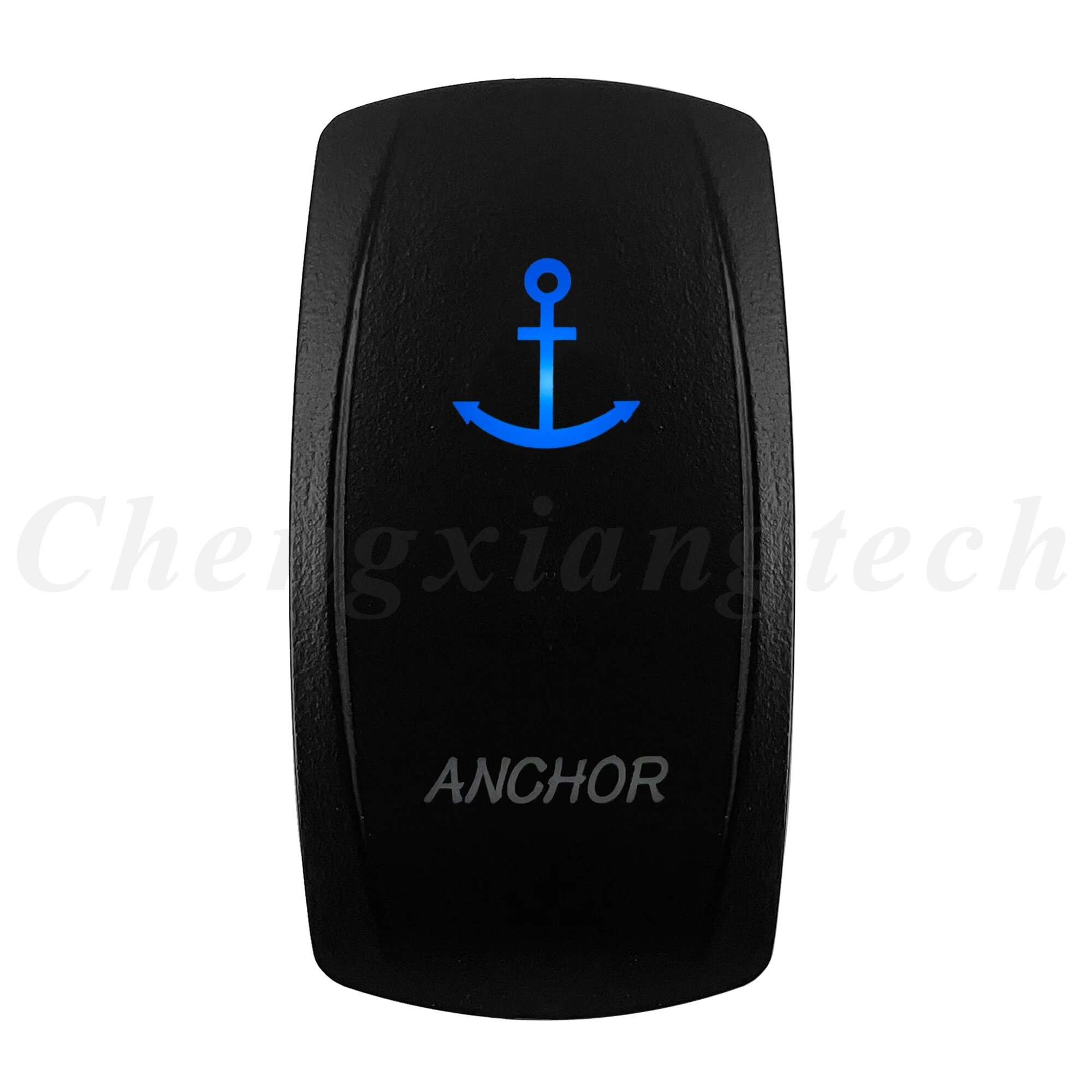 Переключатель качелька 12В 20А ANCHOR-(on) off (on)