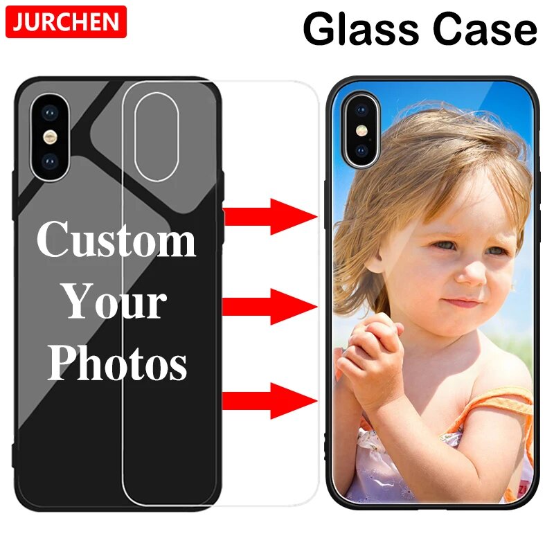 Стеклянный чехол для iPhone 15 ProMax, черный