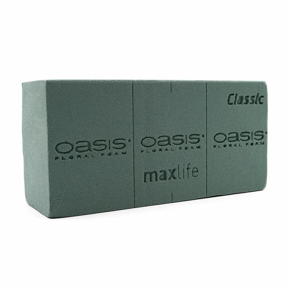 Оазис OASIS floral foam Классик кирпич, 23х11х8 см, 1 шт (4100033)