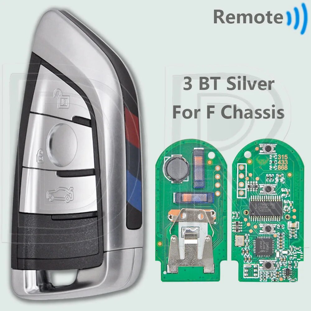 DR ID49 PCF7945P/7953P 315/433,9/868 МГц Поддержка CAS4 CAS4+ FEM BDC Обновление автомобильного дистанционного ключа для BMW F X1 X3 X5 X6 X7 3 GT 1 3 5 7 3 Silver, PCF7953 433 434 MHz