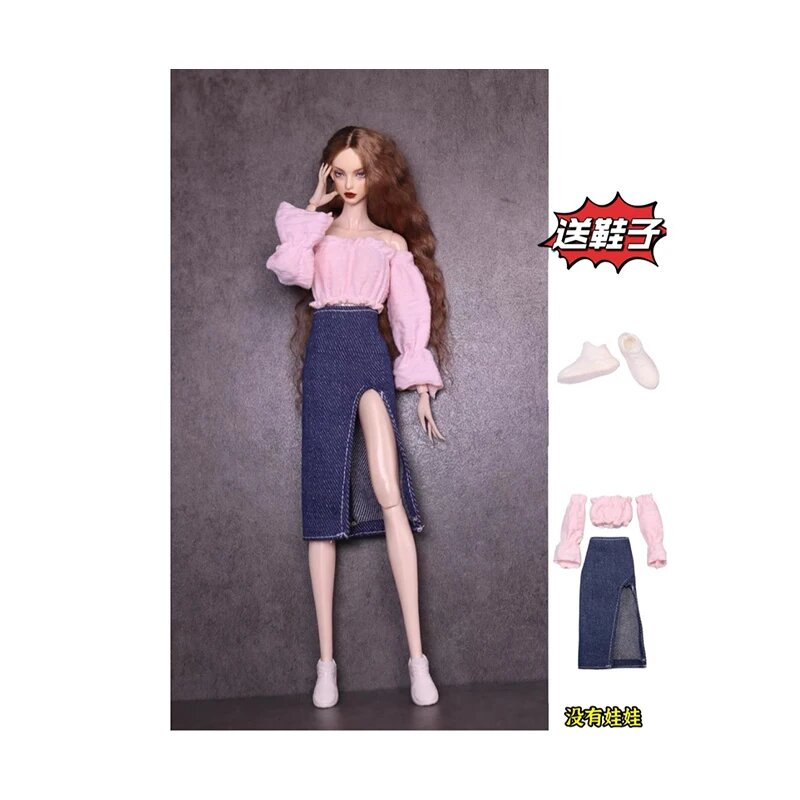 Комплект одежды для куклы BJD 1/6 Розовый, A2