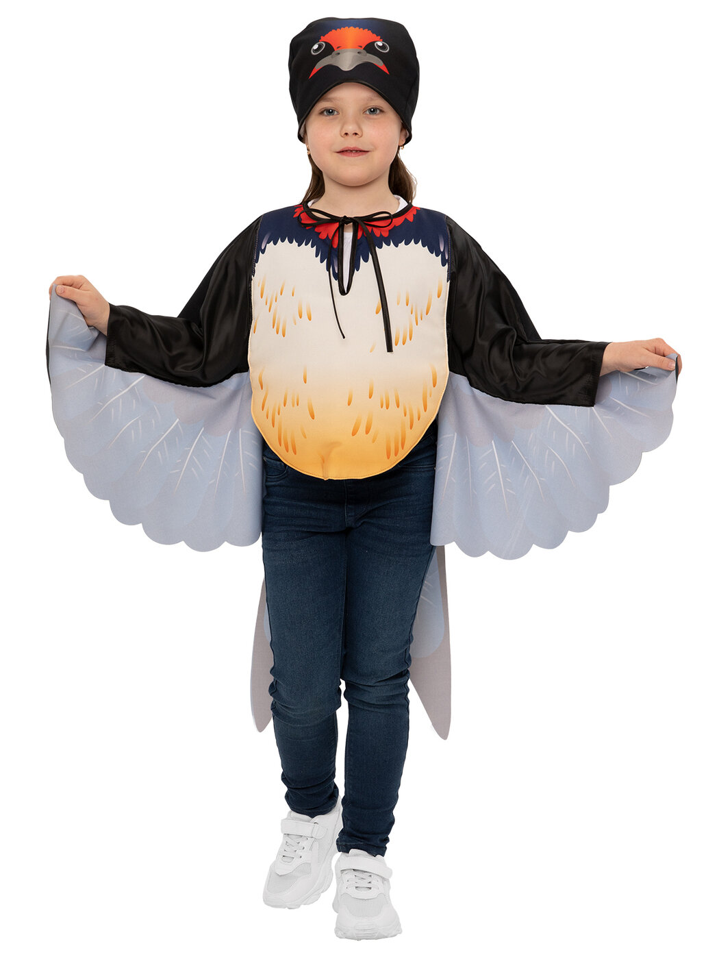 Детский карнавальный костюм Ласточка на рост 116-122 (размер 30)