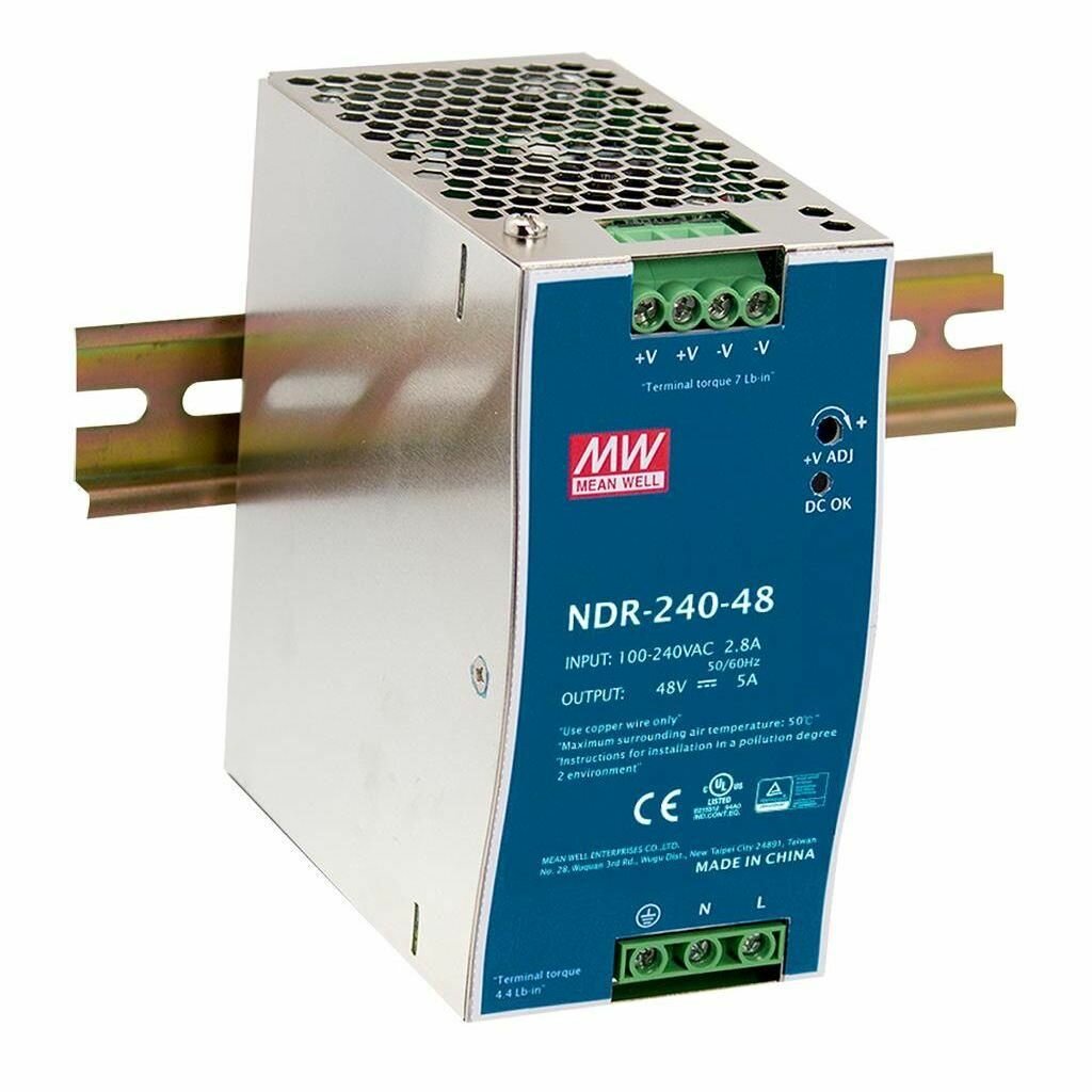 Источник питания AC/DC Mean Well NDR-240-48