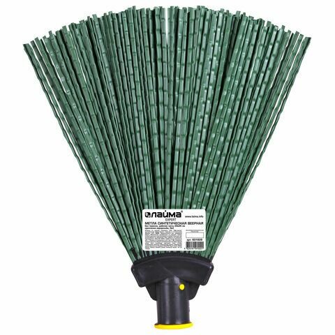 5 шт. Метла синтетическая веерная 29х26 см, без черенка, крепление еврорезьба, №2, LAIMA EXPERT, 601828