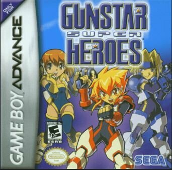 Игровой картридж Gunstar Super Heroes (Звёздные Герои) (GBA, рус. версия) 64М