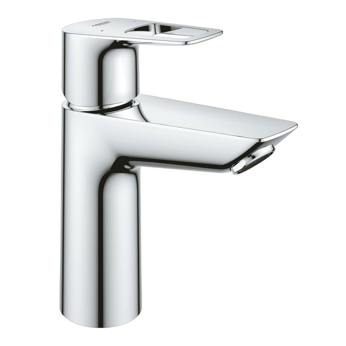 Смеситель для раковины GROHE BAU LOOP 23886001 (хром, L-10,9 H-10,5)