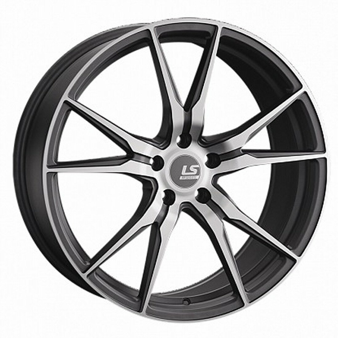 Колесный диск LS FlowForming RC04 8x18 5x112 ET40 66,6 MGMF литой для автомобиля