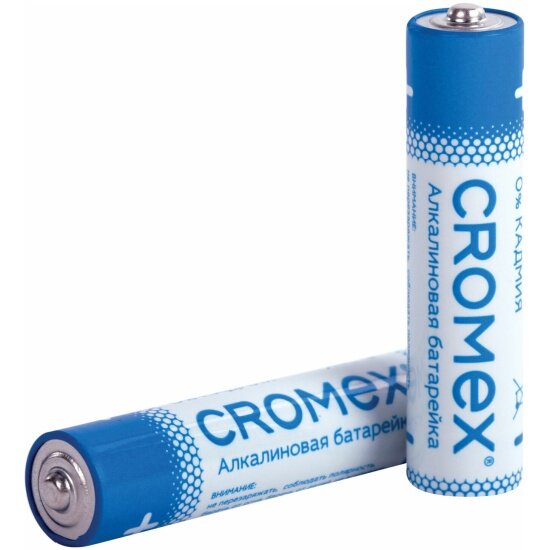 Батарейки Cromex Alkaline, AAA (LR03,24A), спайка 12 шт, 456259
