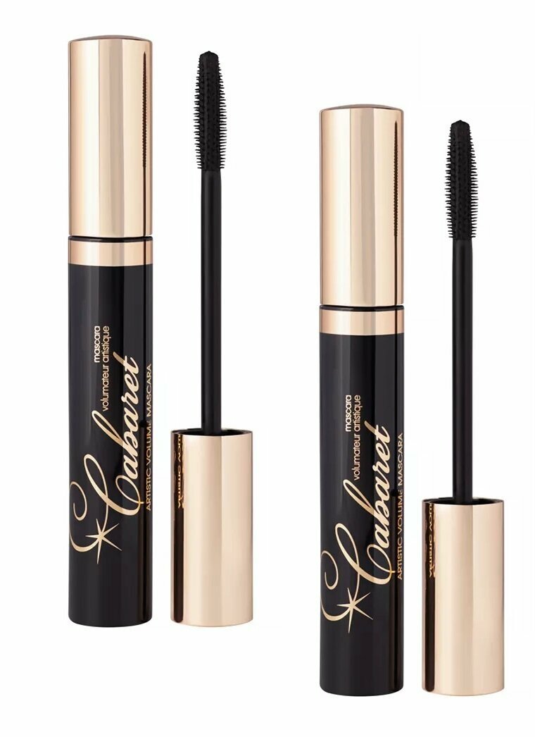 Тушь для ресниц Vivienne Sabo Cabaret со сценическим эффектом (супер-объем) Artistic Volume Mascara, Mascara Volumateur Artistique 01, 9мл, 2 шт