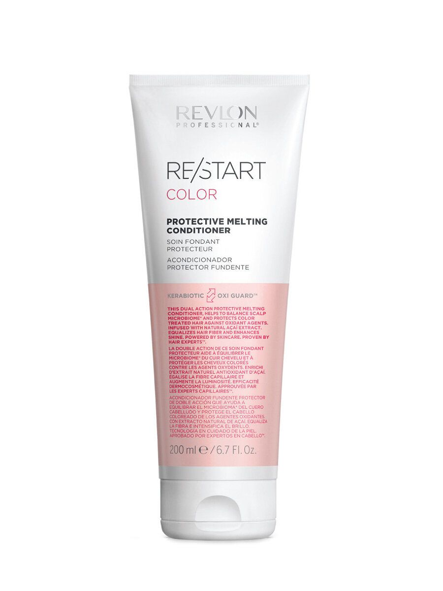 Revlon, RESTART COLOR, PROTECTIVE MELTING CONDITIONER, Кондиционер, защищающий цвет, 200 мл