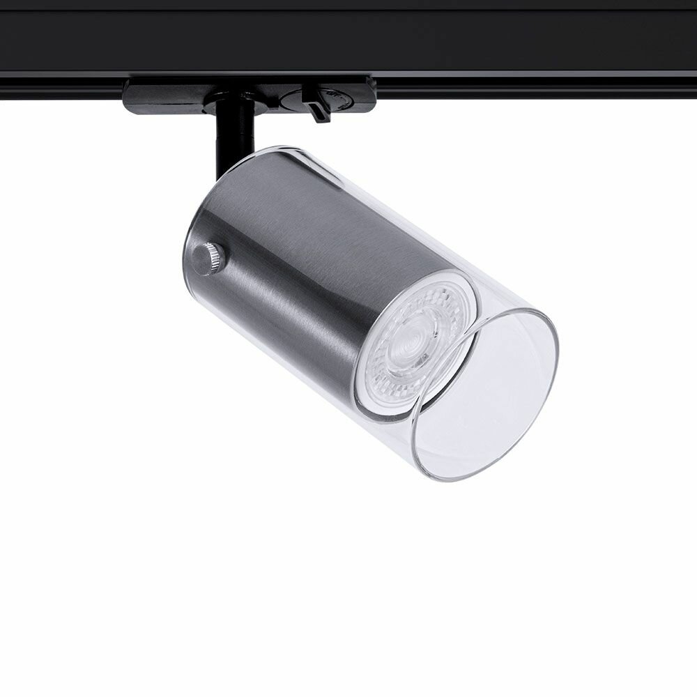 Трековый светильник Arte Lamp Lazio W60xL60xH110 мм GU10, цвет черный, арт. A5368PL-1SS