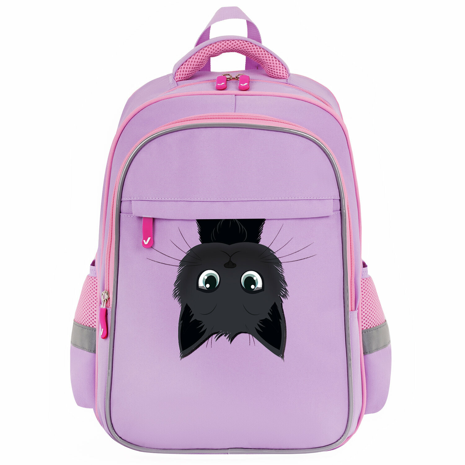 Рюкзак BRAUBERG FAVOUR, 2 отделения, 3 кармана, "Hide and seek", 40х29х15 см, 273122