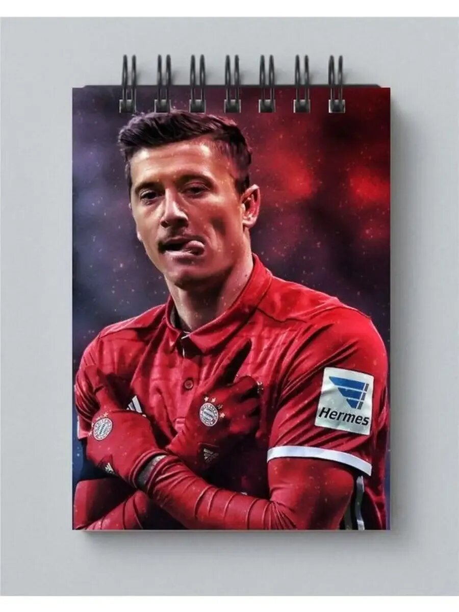 Блокнот Роберт Левандовский/A6