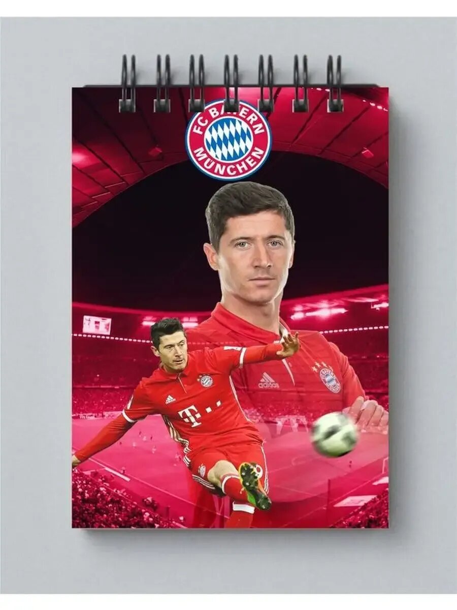 Блокнот Роберт Левандовский/A4