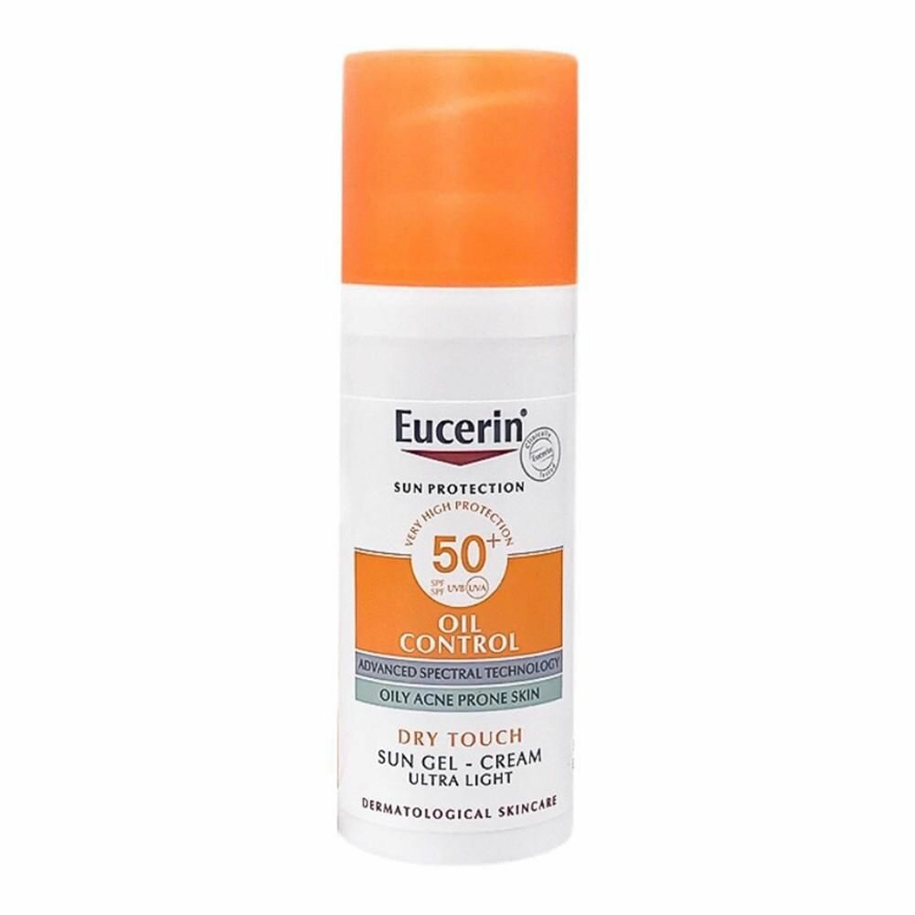 Солнцезащитный гель-крем Eucerin, для проблемной кожи лица SPF 50+, 50мл ещё