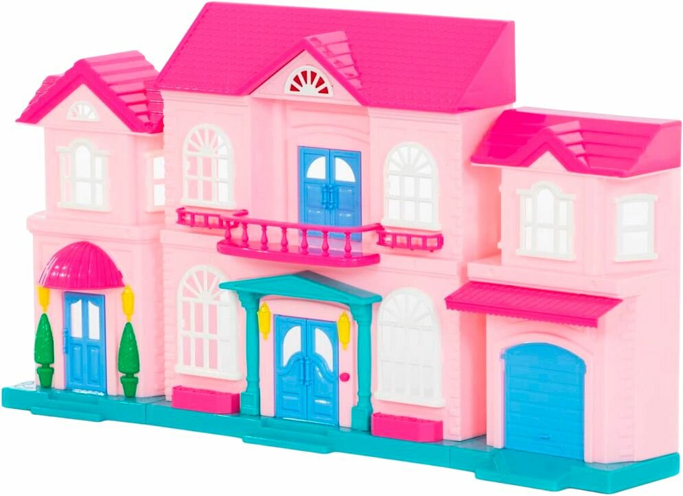 Кукольный домик "София", сюжетно-ролевая игра для девочек, игрушечный дом для кукол, в пакете, развиваем воображение, логику и мелкую моторику