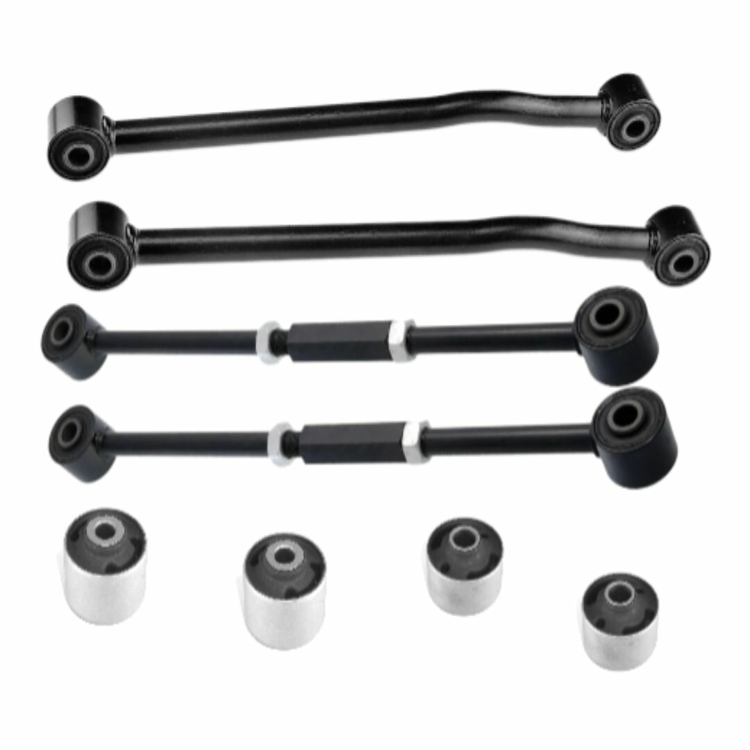 Комплект поперечных рычагов задней подвески 4шт и сайлентблоков продольных рычагов на все KIA Spectra