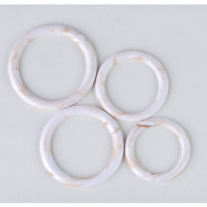 Круглая резиновая белая пряжка для сумки, женская одежда, декоративная кнопка, кольцо для кнопки, пряжка для джинсов, специальная кнопка