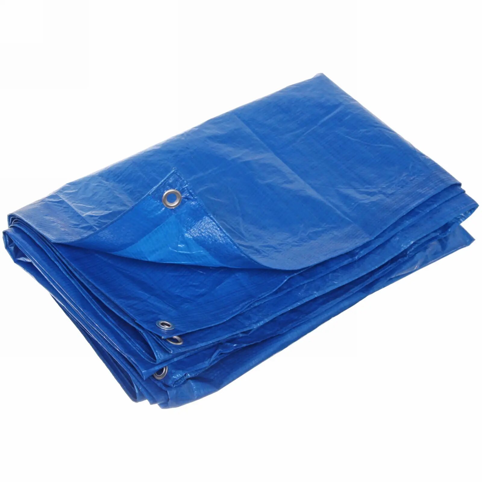 Тент универсальный 5х6 м, плотность 70г/м2, прочный, водоотталкивающий