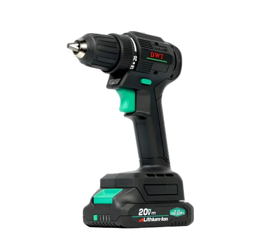 Дрель-шуруповерт DWT ABSP-20 DN-2 BMC (с 2-мя АКБ, кейс)