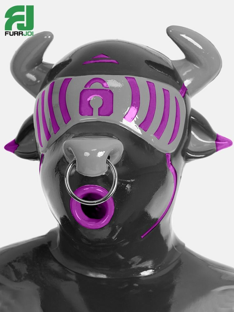 Furrjoi Силиконовая маска коровы