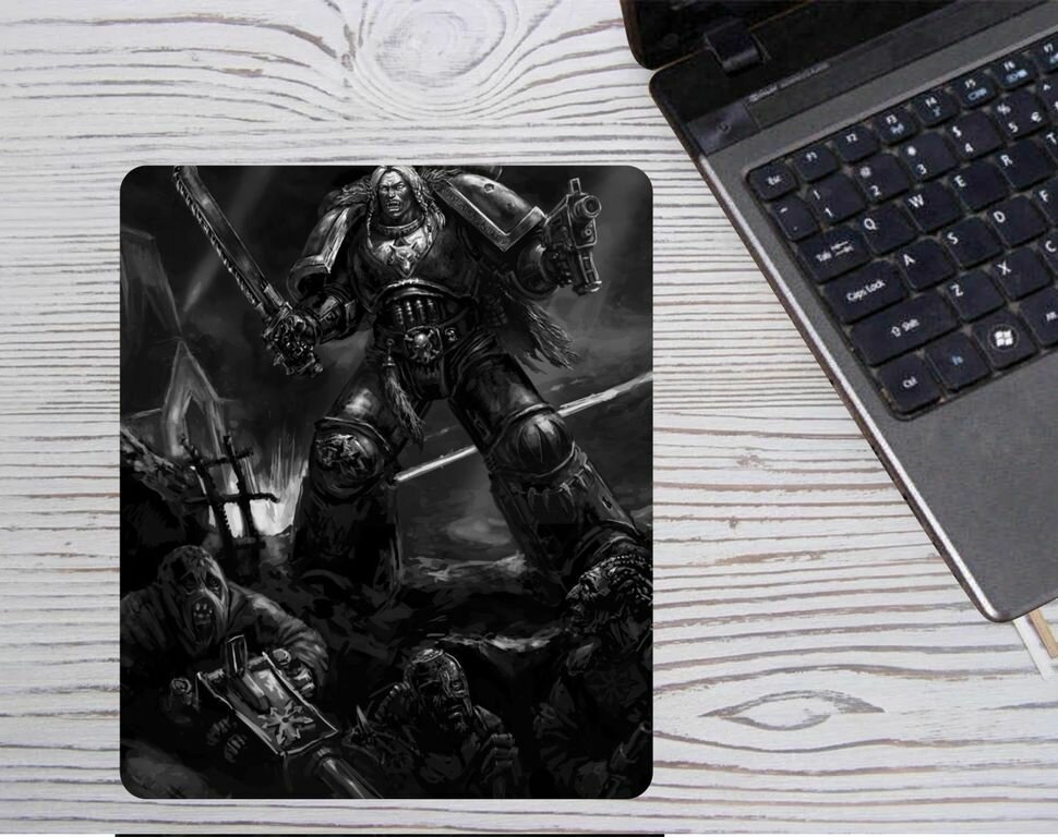 Коврик для мышки игровой 36 на 29 см GOODbrelok Вархаммер, Warhammer 40000 №31