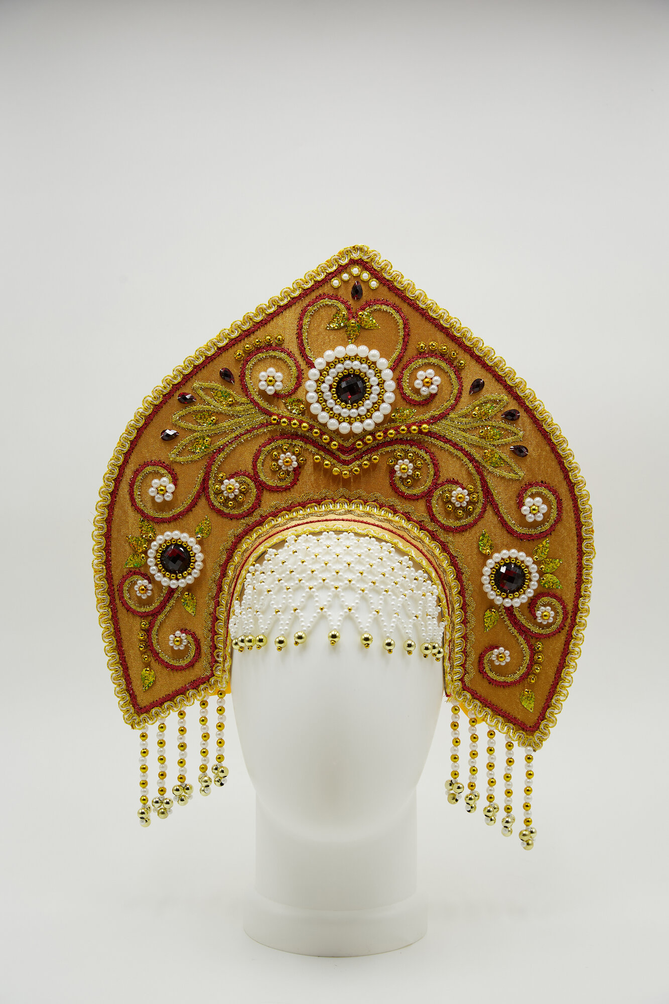 Кокошник "Купол" К-07 от бренда "Забава Углич