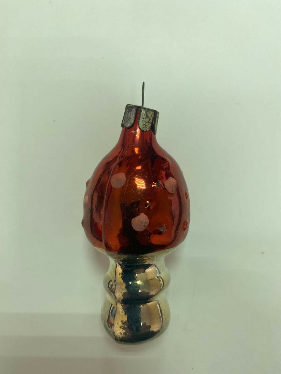 Игрушка на елку Мухомор Винтаж из СССР