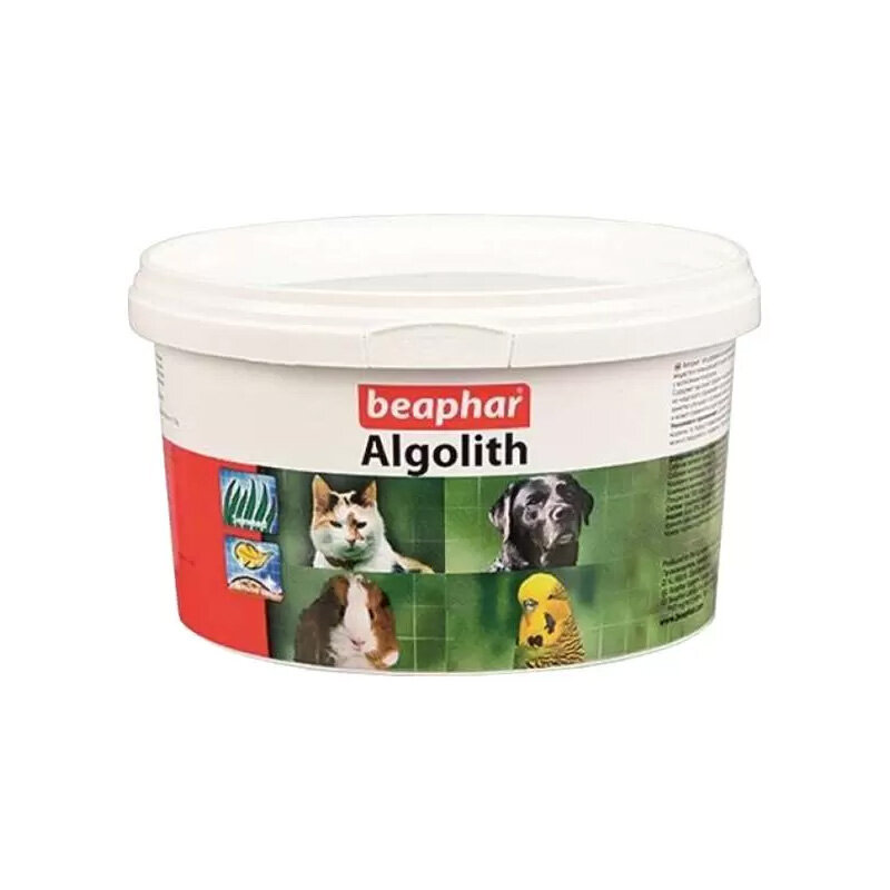 Минеральная смесь для грызунов, для кошек, для собак, для птиц Beaphar Algolith, 250 г