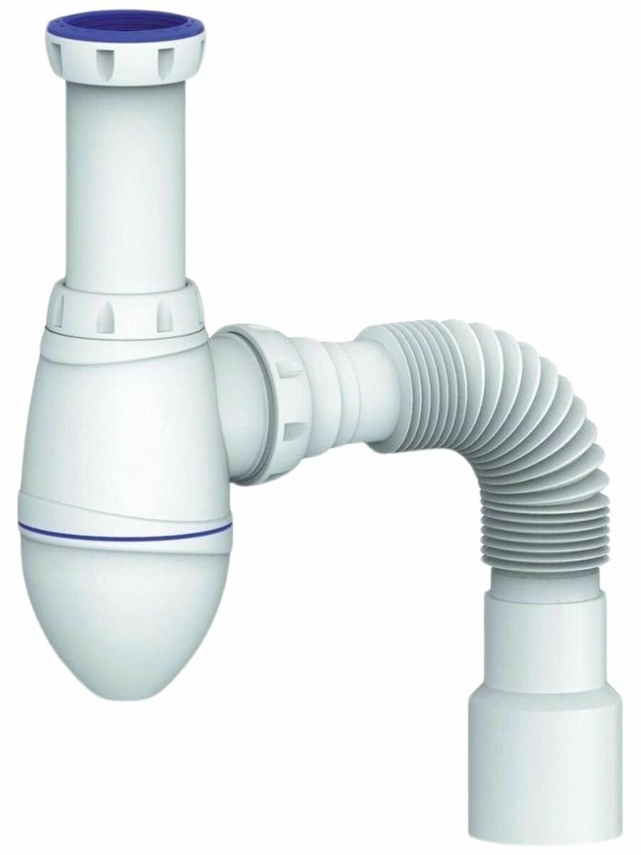 A420 Сифон для тюльпана, умывальника Unicorn А420 без выпуска