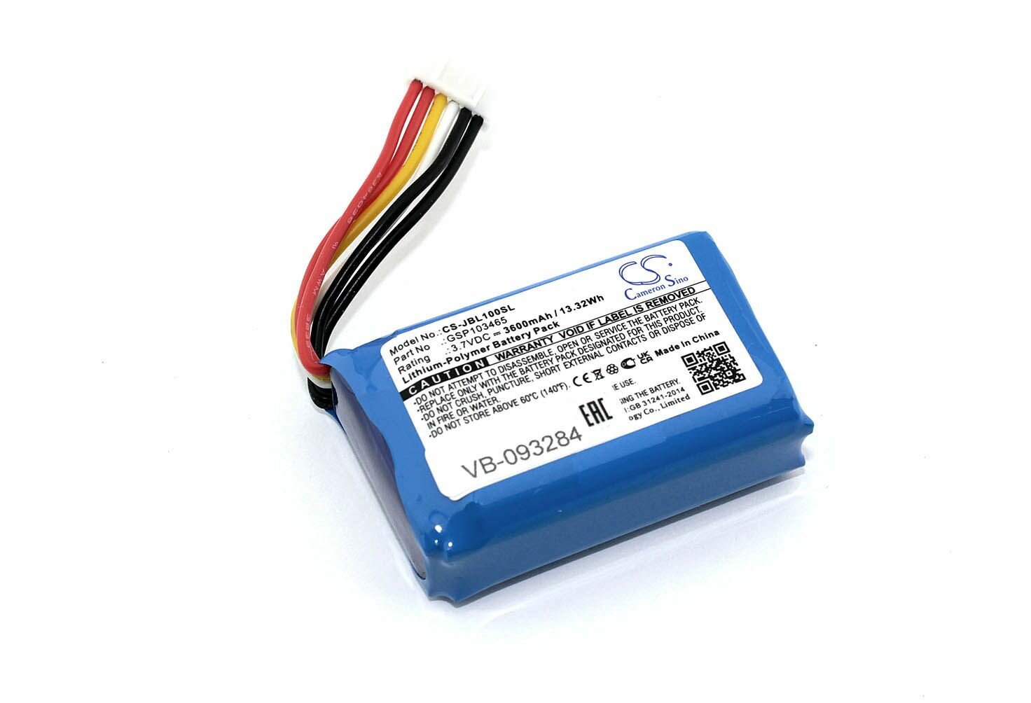 Аккумулятор CS-JBL100SL для JBL Link 10 3.7V 3600mAh / 13.32Wh