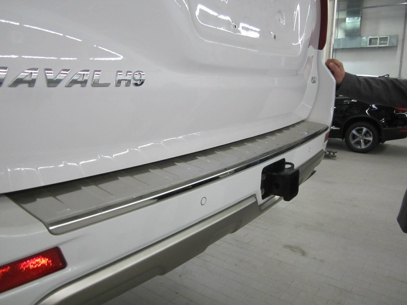 Фаркоп Бизон на Haval H9 FA 0130-E (c 2017 г. в.) (паспорт и сертификат в комплекте)(без электрики)