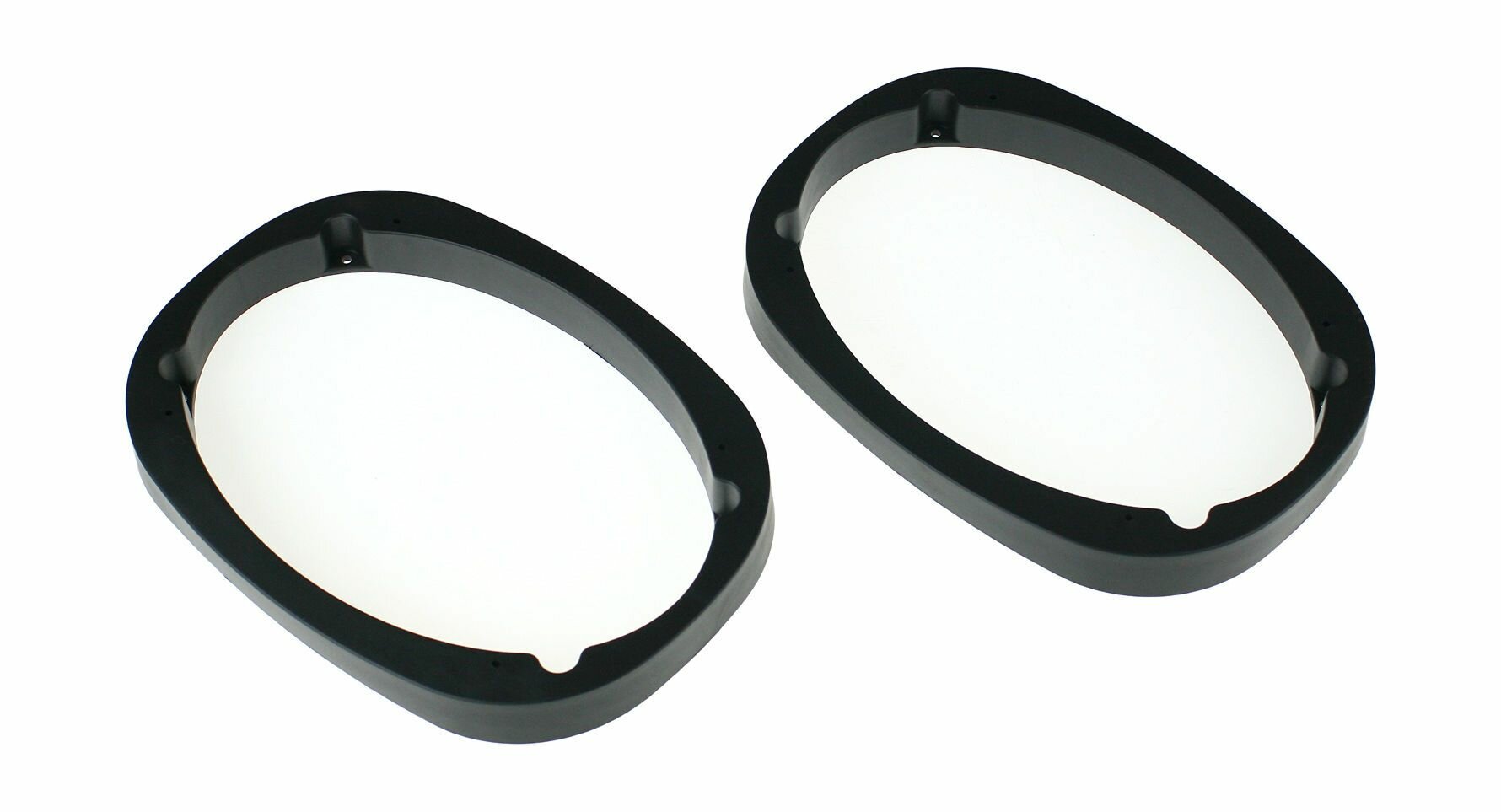 Подиумы пластиковые для установки динамиков универсальные 6*9" (16*21 см. ровные, простые)