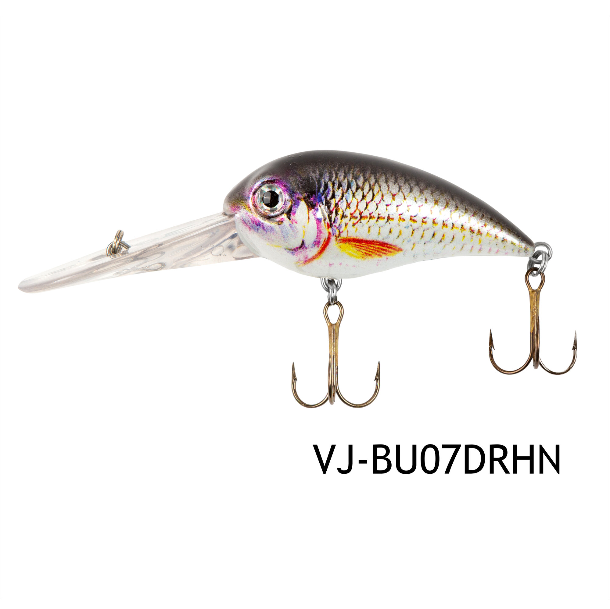 Воблер Jaxon Bumer UV 9, плавающий, оригинал, 70 мм, 25 гр, 2.5-6 м, цвет #DRHN