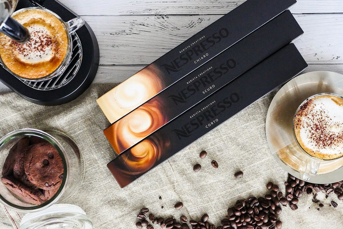 Капсулы для кофемашины Nespresso Barista Creations Corto 40 ml - упаковка из 10 шт