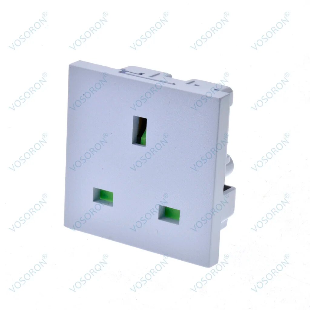 Встроенная розетка VOSORON тип G 13A White