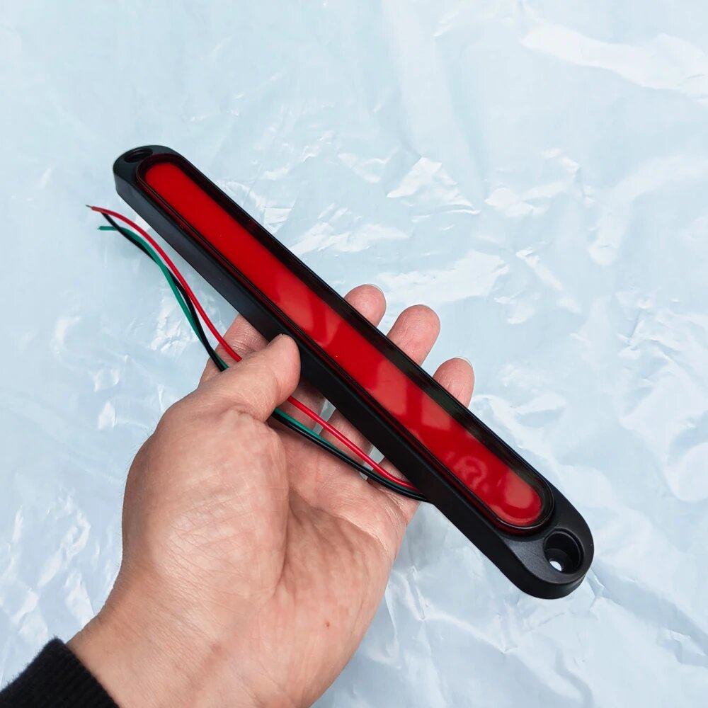 Универсальный стоп-сигнал, автомобильный третий задний фонарь, 12 В, 24 В, светодиодный задний фонарь для прицепа, фургон, автофургон, автобус, дополнительная стоп-сигнальная лампа