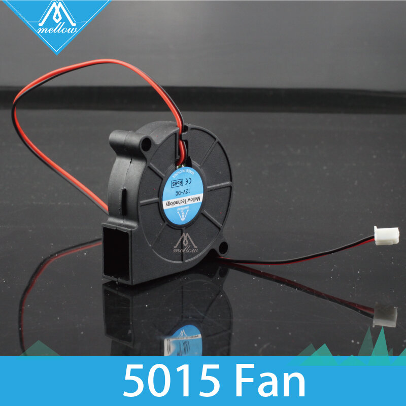 3D Printer Вентилятор 5015 12V 24V 0.15A Sleeve Bearing Brushless Вентилятор centrifugal for Reprap i3 DC Вентилятор охлаждения Turbo Вентилятор 5015S