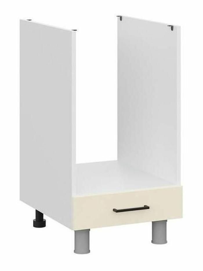 Кухонный модуль напольный, стол под духовку Сектор с ящиками, 45х53.8х82.4 см, Белый / Магнолия