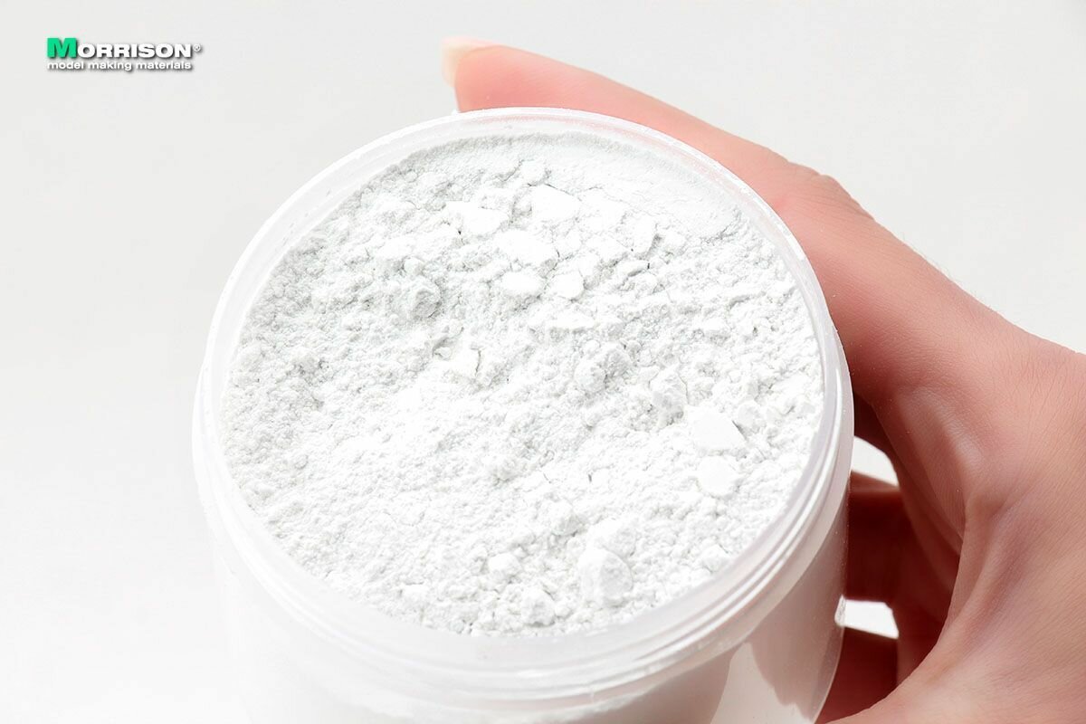 Текстурная паста для ландшафта "Снег". (Сухая смесь / 250 гр.)