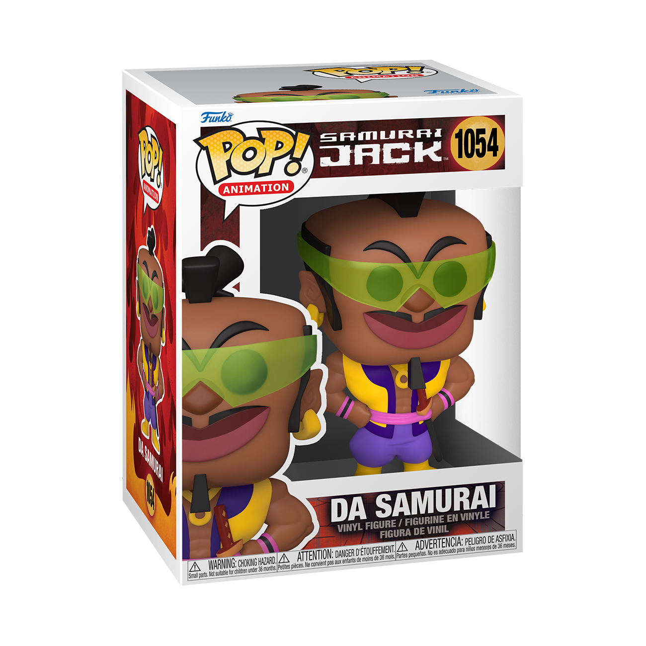 Фигурка Funko POP Animation: Samurai Jack- Da Samurai 57372, 10 см, 1 шт.