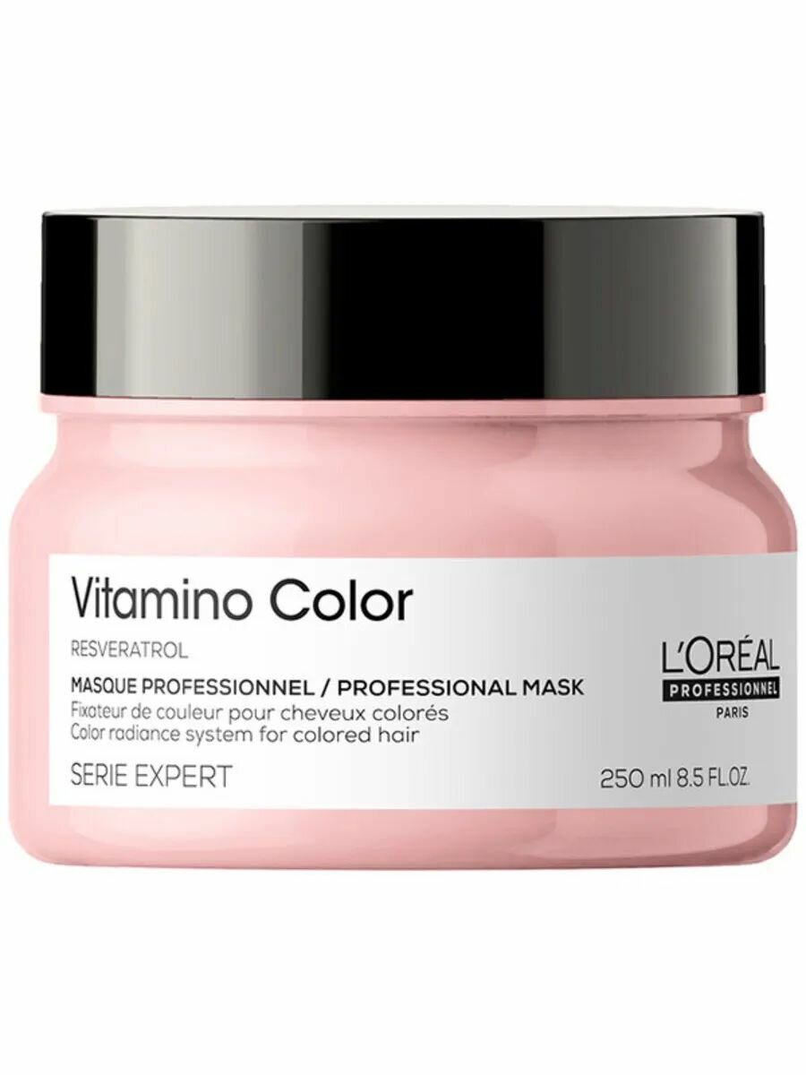 Маска L'Oreal Vitamino Color, для окрашенных и осветленных волос, 250мл