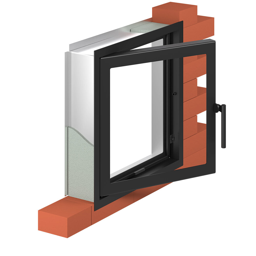 Тоннель монтажный везувий 560 (М) 505х485х120см, для печных и каминных дверок