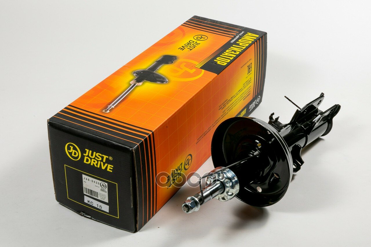 Стойка газомасляная передняя правая /333715/ Just Drive арт. JAS0430