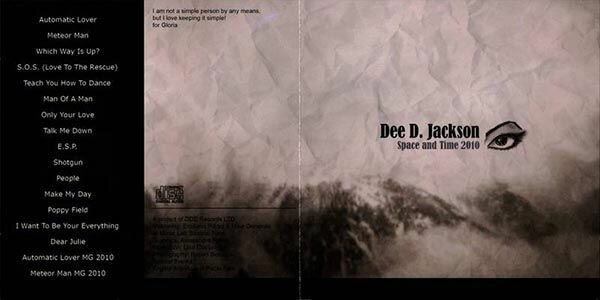 Диск Dee D Jackson: Space and Time 2010 (1 CD) — фото 1