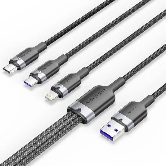 Кабель USB Type-A – Lightning Vention CTRBG 1.5m