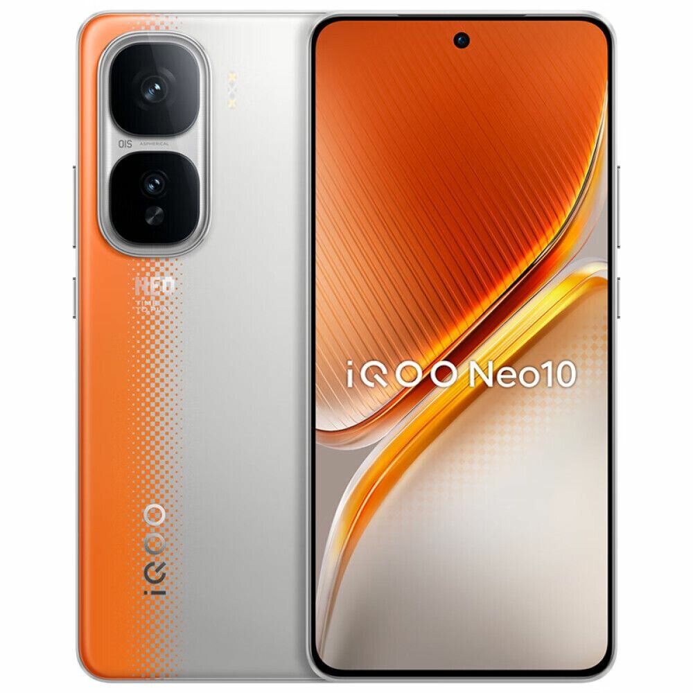 Смартфон iQOO Neo10 Pro, 12Гб/256Гб, Dual Nano-SIM, оранжевый