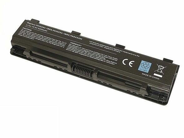 Батарея PA5027U-1BRS для Toshiba Satellite C850, L800, M800, P850 (5200mAh, черная), OEM