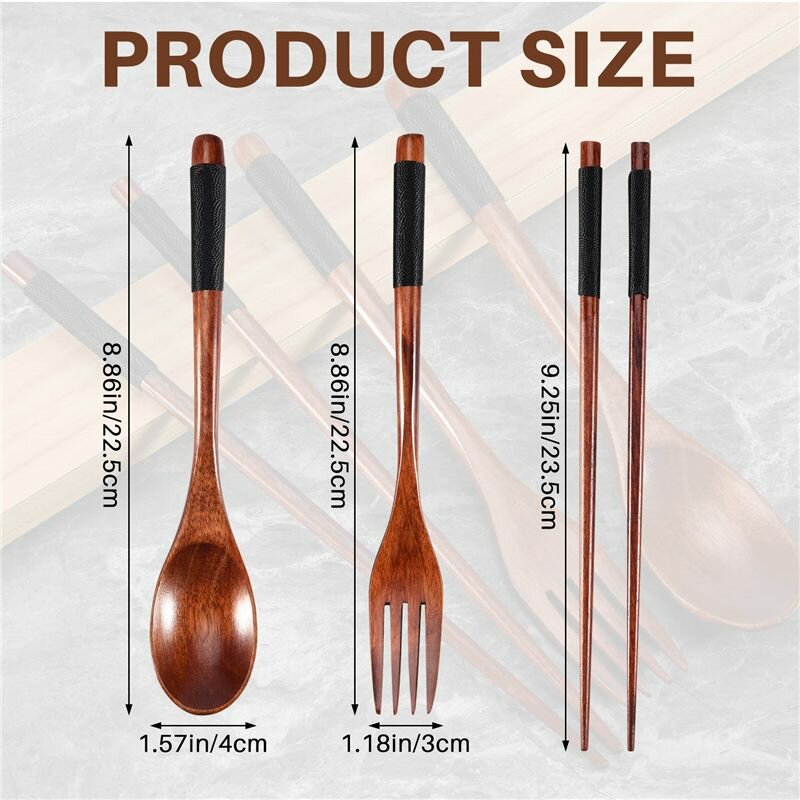 Набор вилка и ложка для салата