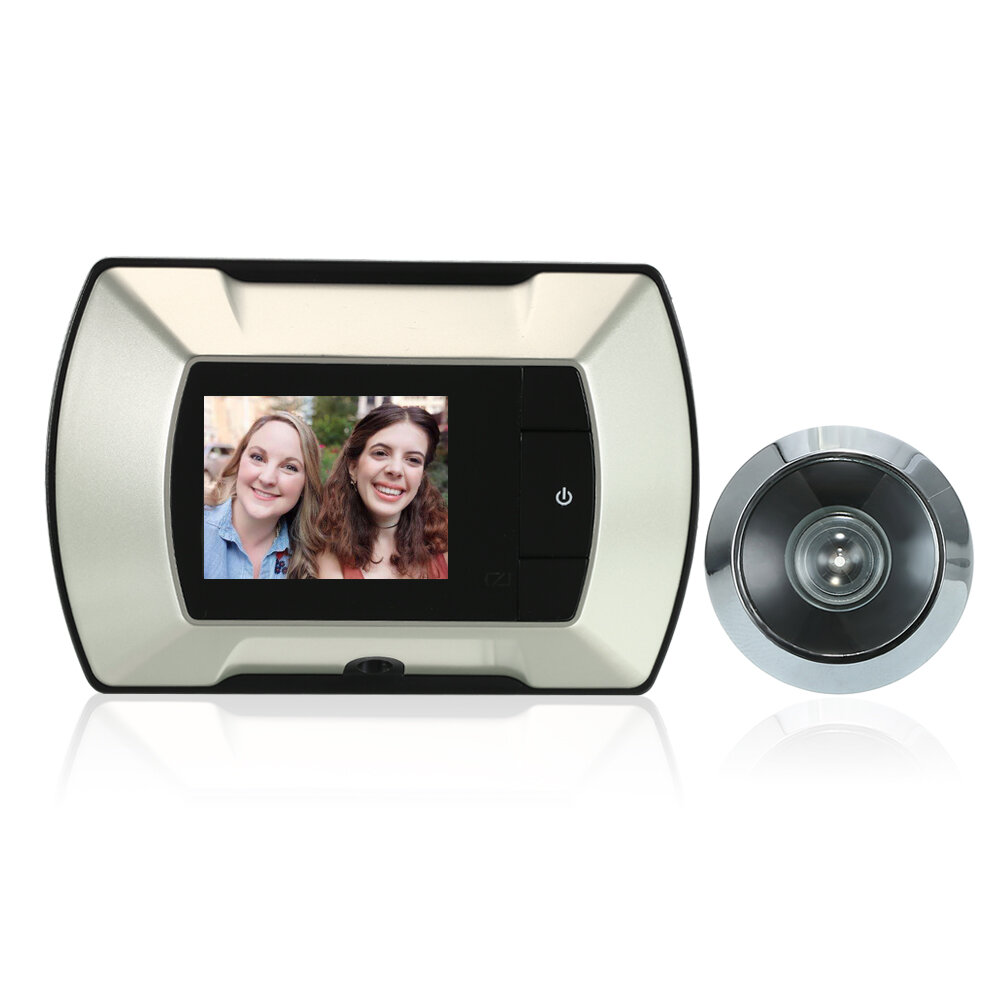 2.4" TFT LCD Visual Monitor Door Peephole Wireless Viewer Camera Digital Electric Doorbell